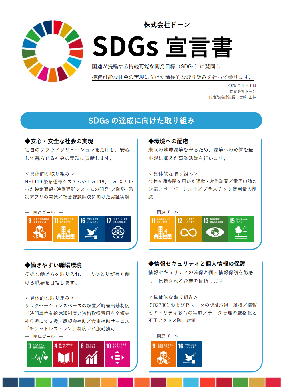 SDGs | 株式会社ドーン | 地理情報システム(GIS）